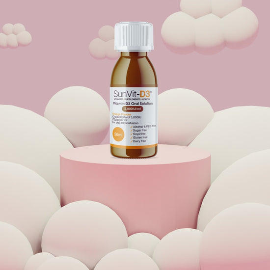 Buy Vitamin D3 Drops 3000iu For Kids Online | SunVit-D3