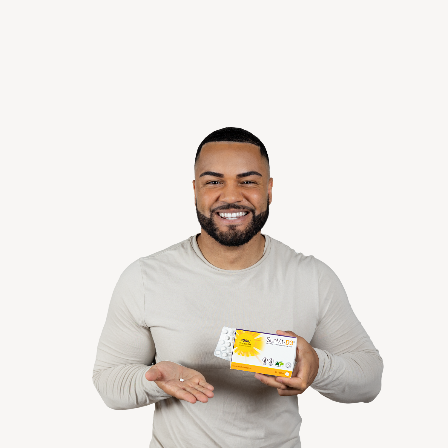 Recommended Daily Vitamin D3 400iu Tablets | SunVit-D3