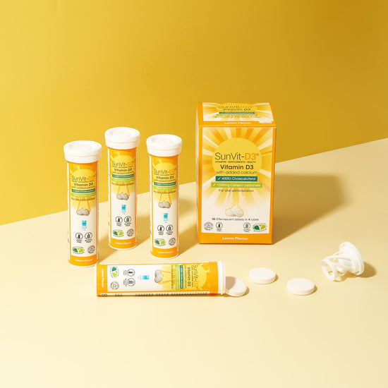 Lemon Dissolvable Calcium Tablets | SunVit-D3