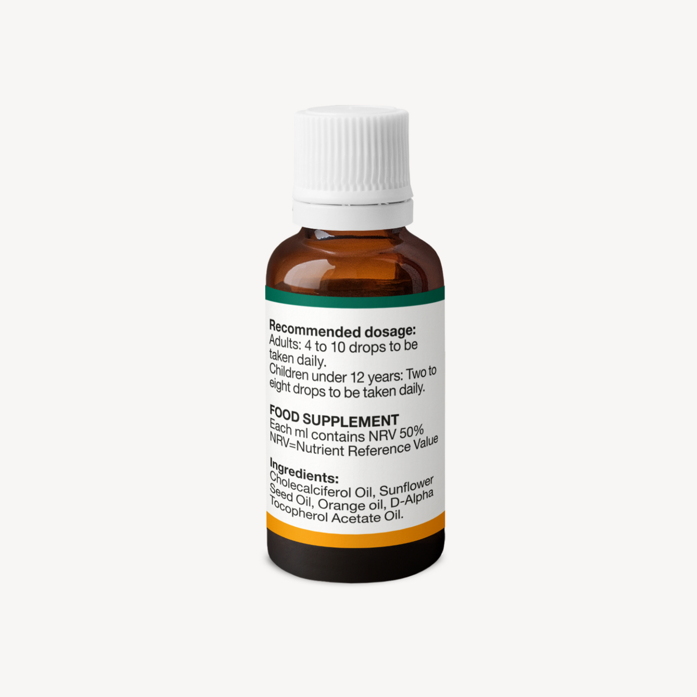 Vitamin D3 Kids Drops 2000iu | Orange Flavour | SunVit-D3
