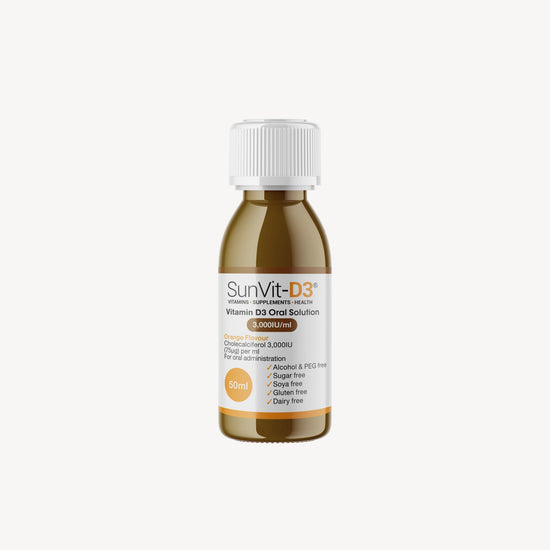 Buy Vitamin D3 Drops 3000iu For Kids Online | SunVit-D3